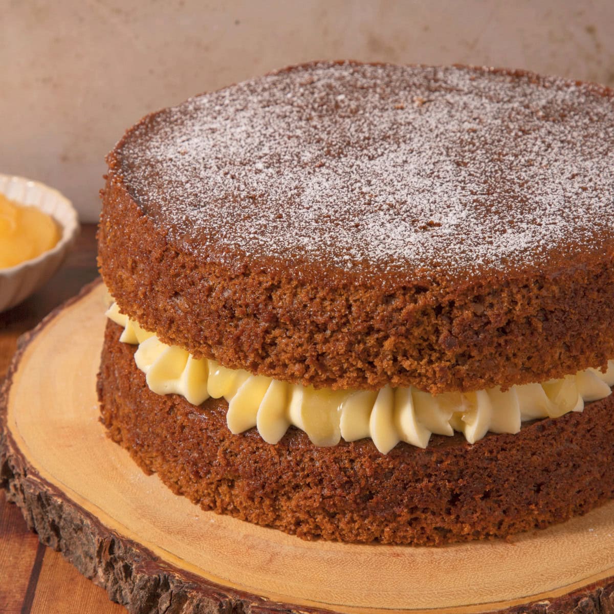 Gingerbread With Lemon Cream Cake Keto Gingerbread Cake