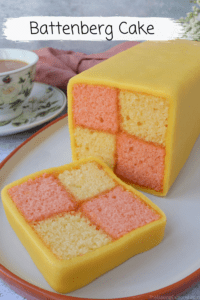 Battenberg Cake - The Baking Explorer