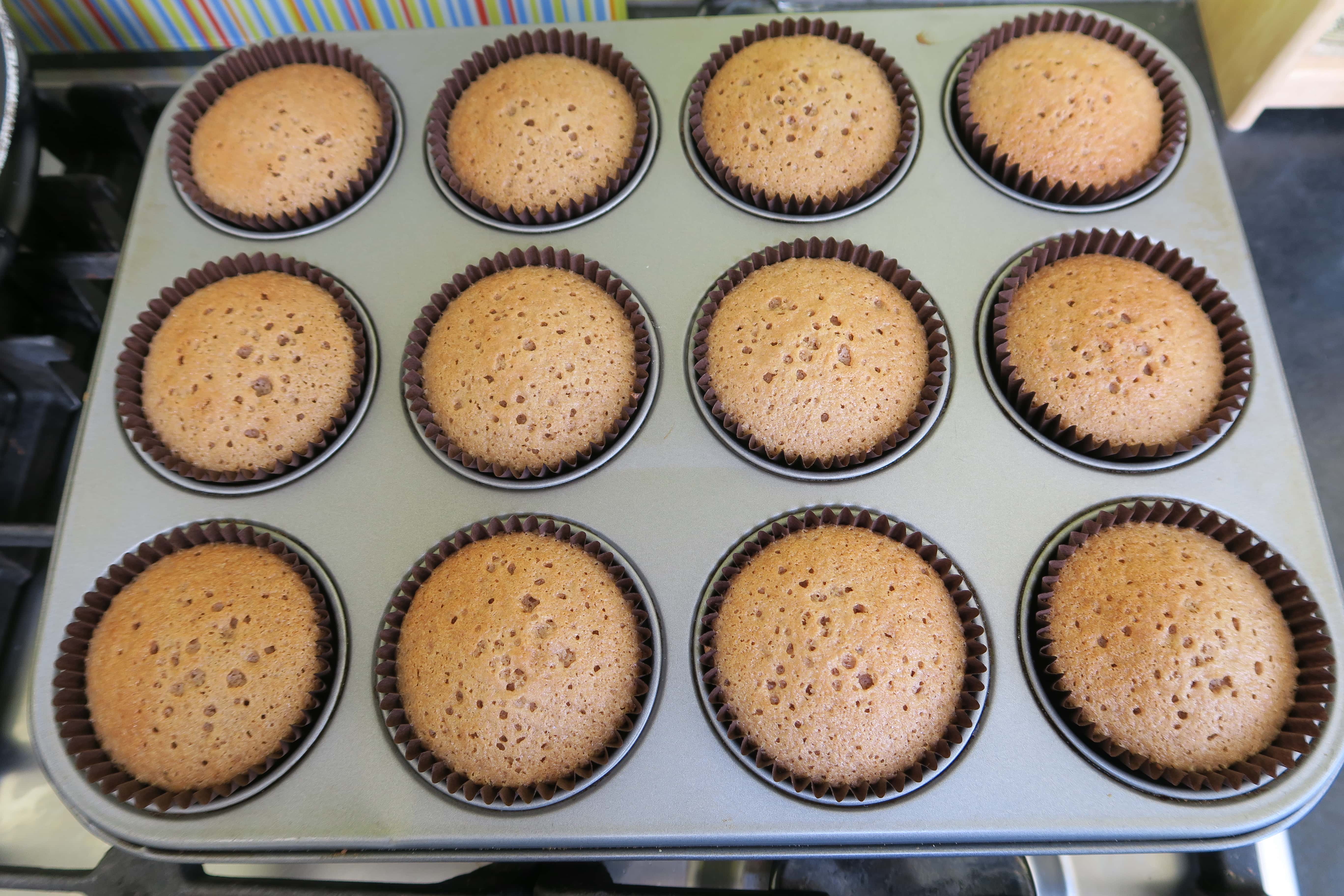 Galaxy Chocolate Cupcakes - The Baking Explorer
