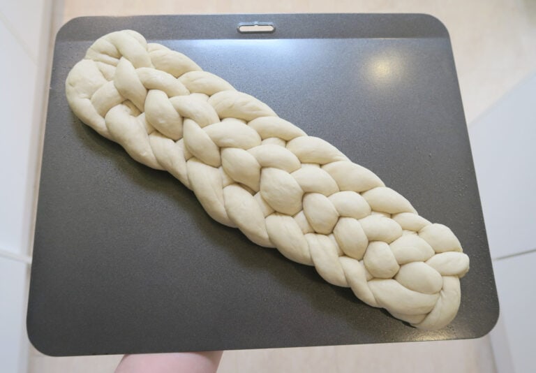 Eight Strand Plaited Loaf - The Baking Explorer