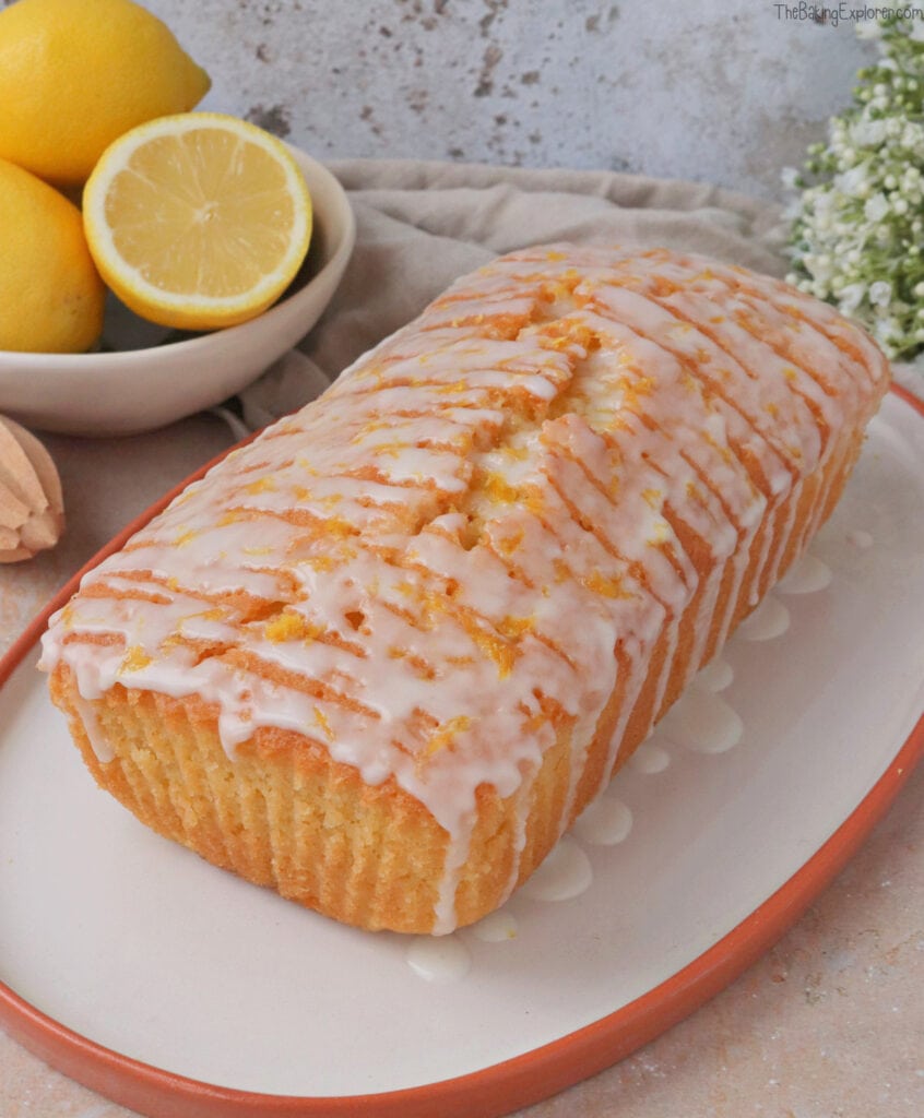 Lemon Drizzle Loaf Cake - The Baking Explorer