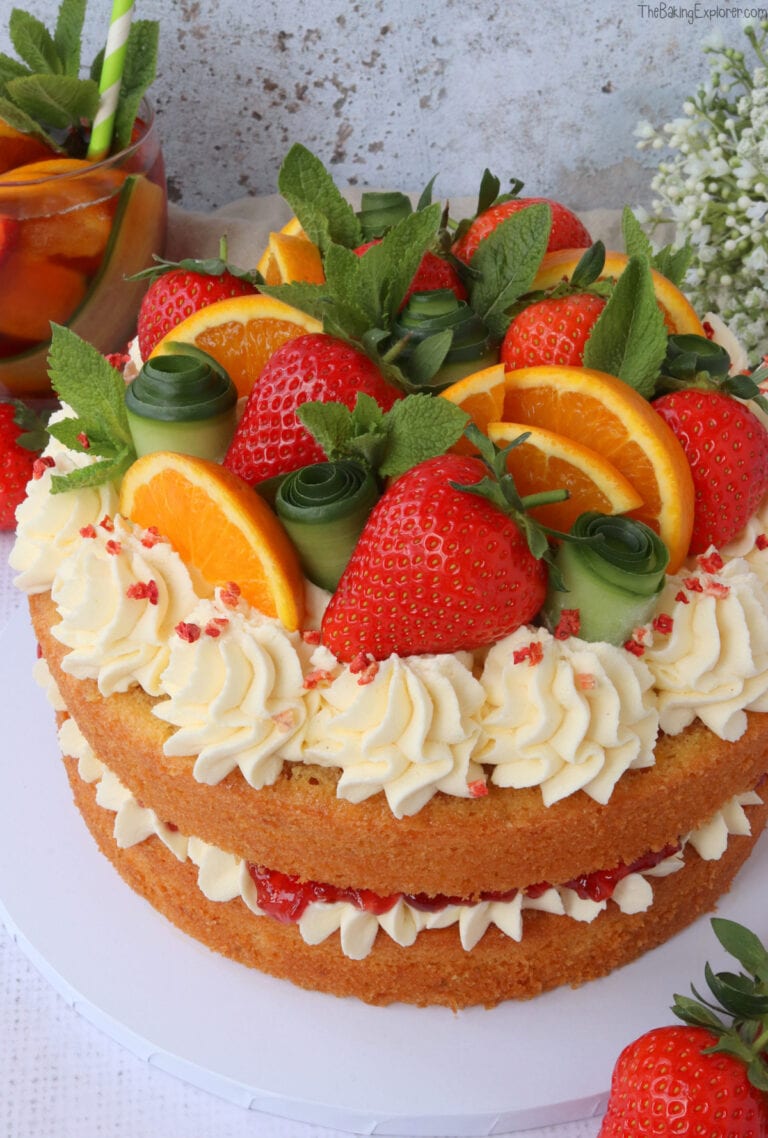 Pimms Cake - The Baking Explorer