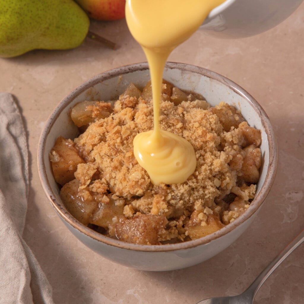 Apple & Pear Crumble - The Baking Explorer