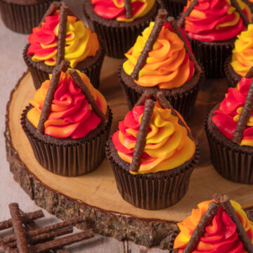 Spiced Chocolate Bonfire Cake - The Baking Explorer