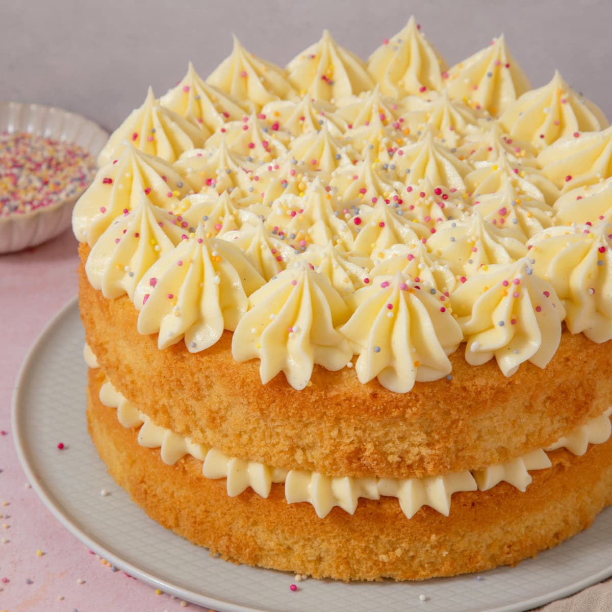 Vanilla Cake - The Baking Explorer
